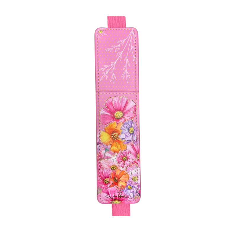 Pen & Stylus Pocket - Wistful Wildflowers – Lisa Pollock
