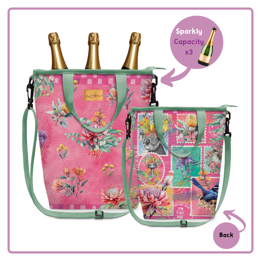 Cooler Bag - Pretty Postage – Lisa Pollock