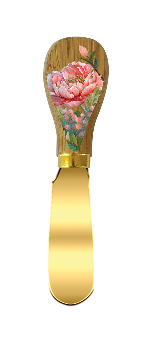 Knife Set Coral Peony Bamboo – Lisa Pollock