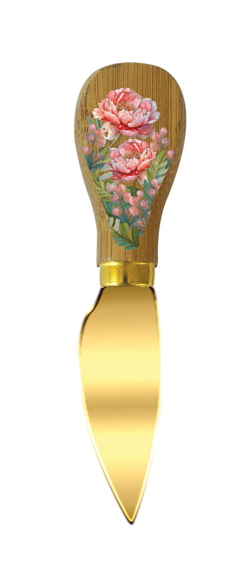 Knife Set Coral Peony Bamboo – Lisa Pollock