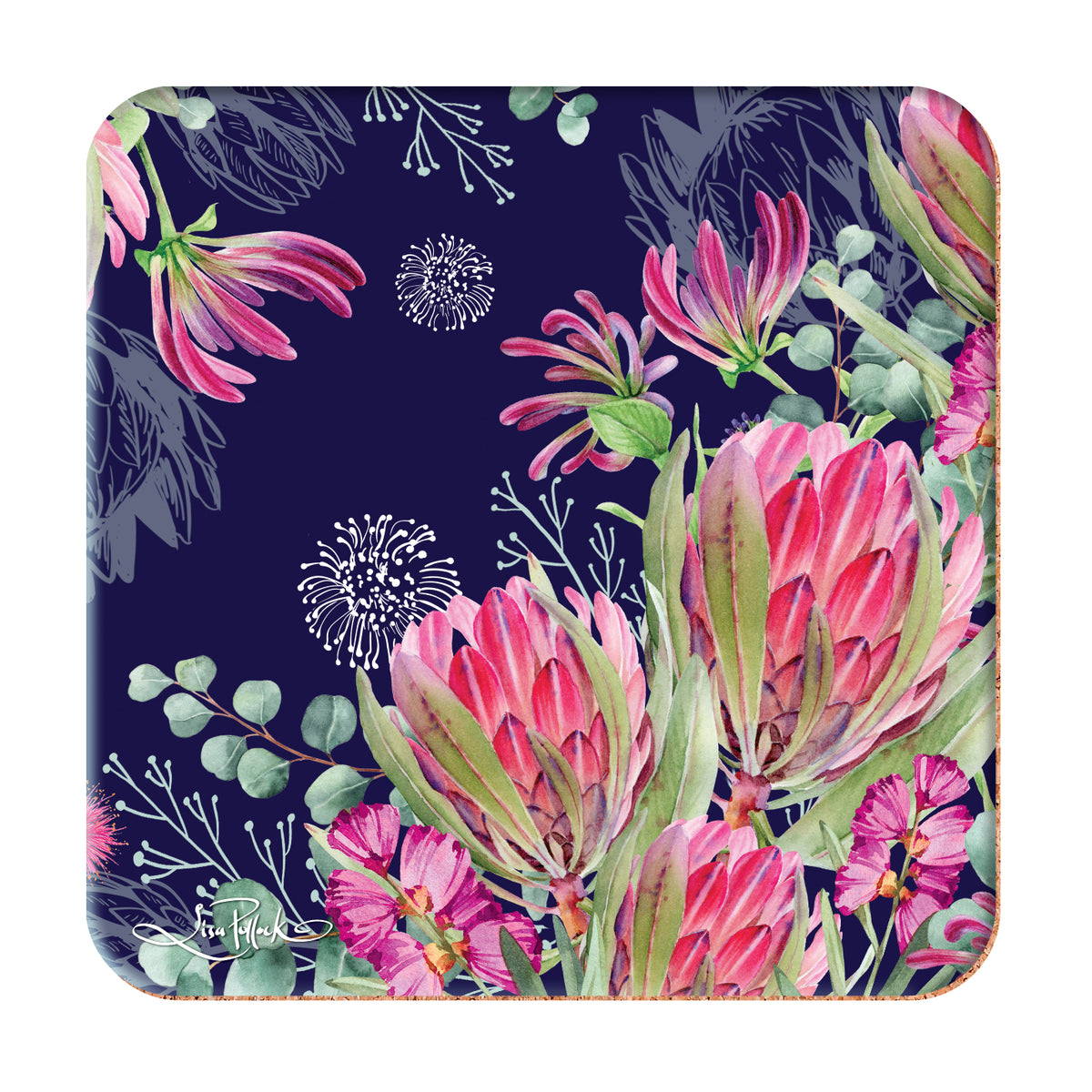 Blush Beauty Coasters – Lisa Pollock