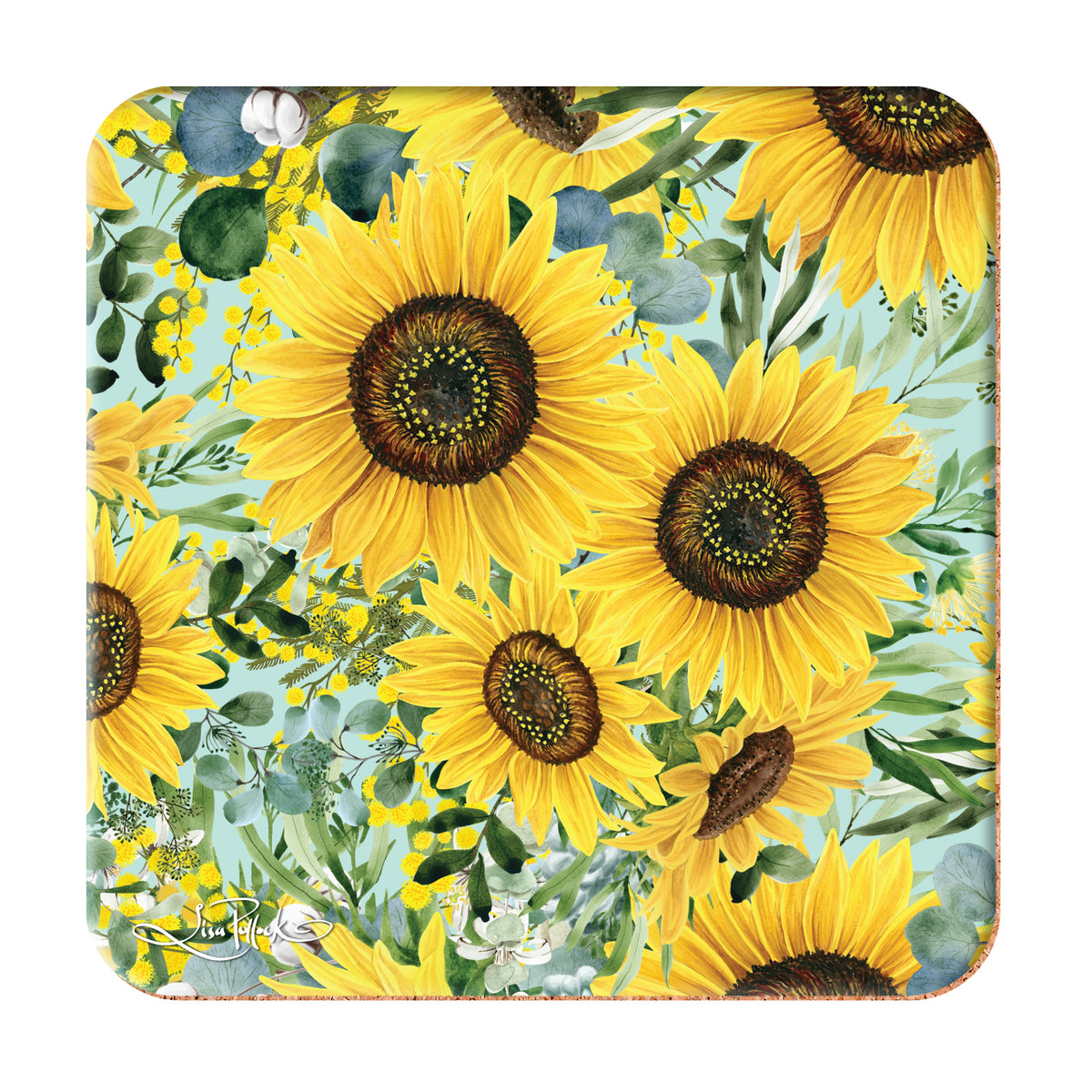 Bee Sunny Coasters – Lisa Pollock