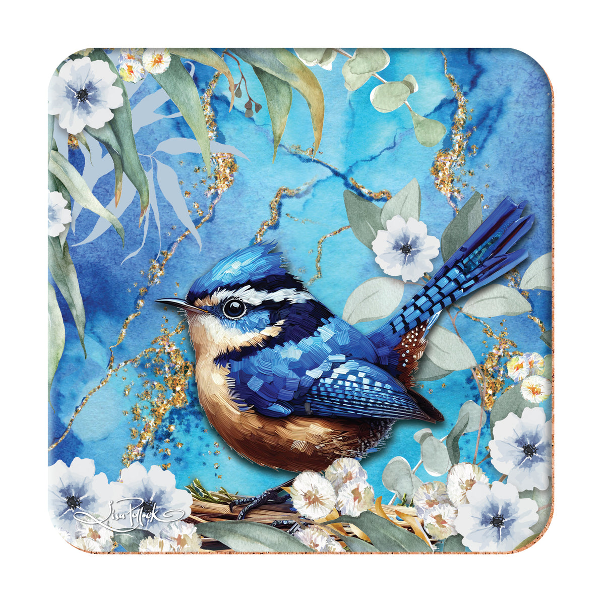 Cheeky Wren Coasters – Lisa Pollock