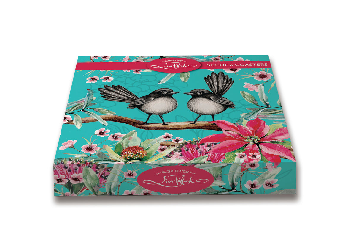 Willy Wagtails Coasters – Lisa Pollock