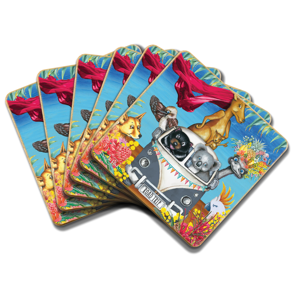 Priscilla Coasters – Lisa Pollock