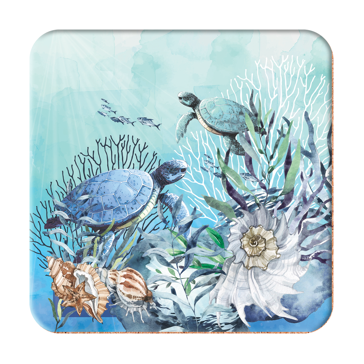 Turtles Coasters – Lisa Pollock