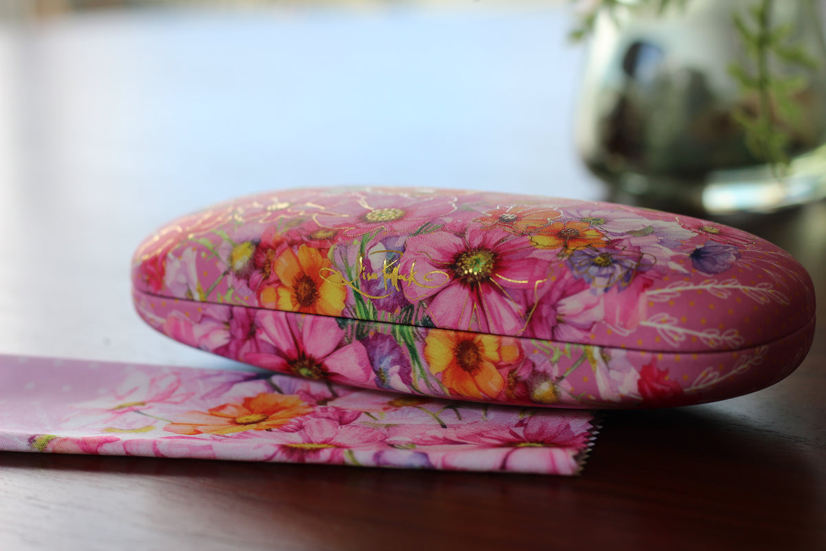 Glasses Case - Wistful Wildflowers – Lisa Pollock