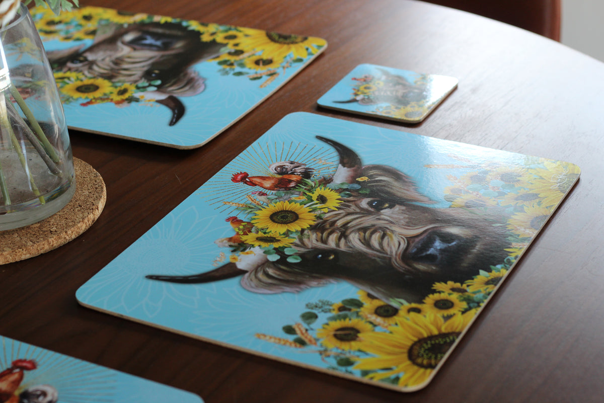 Sunny Highland Placemats – Lisa Pollock
