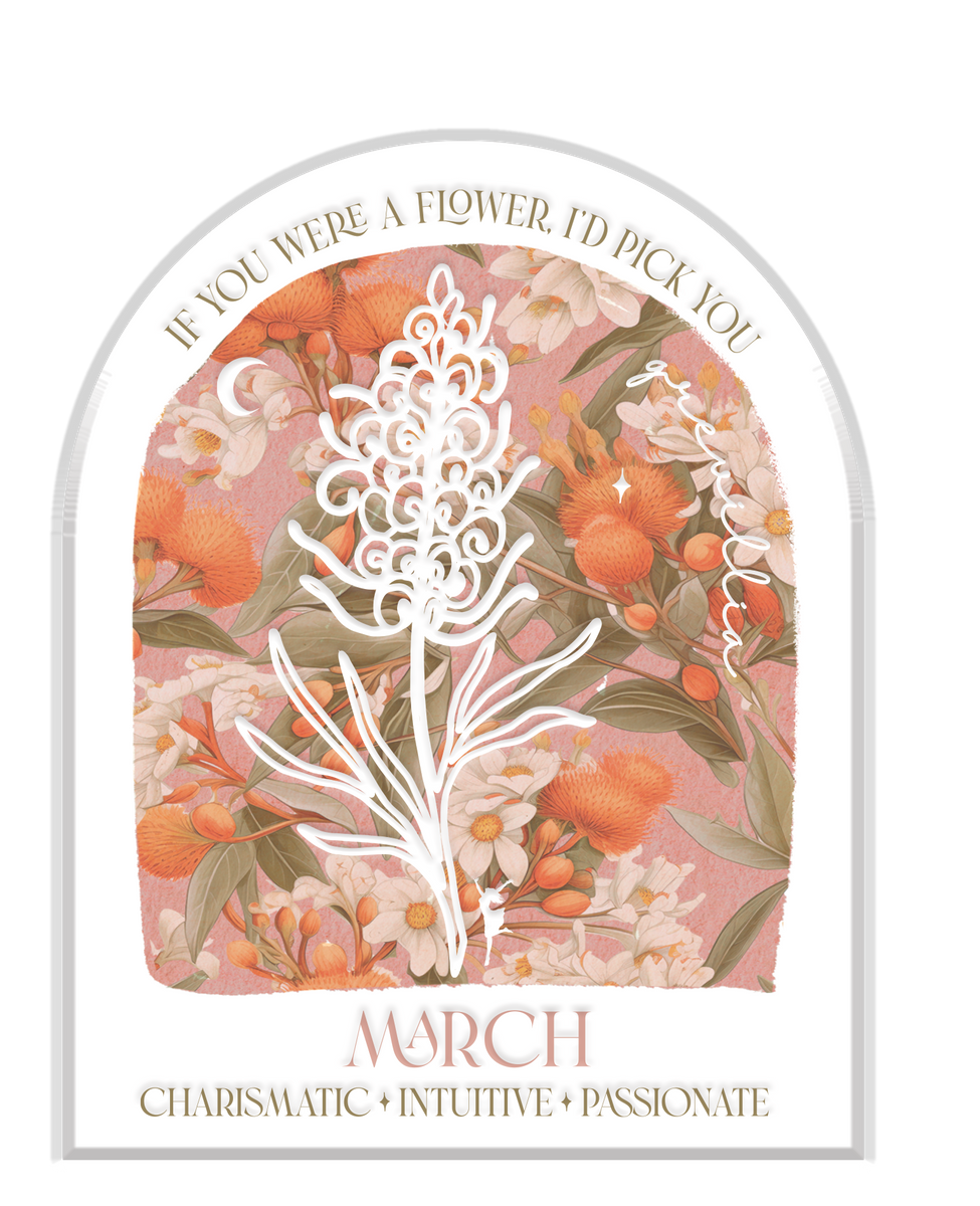 March - Native Flower Plaques – Lisa Pollock