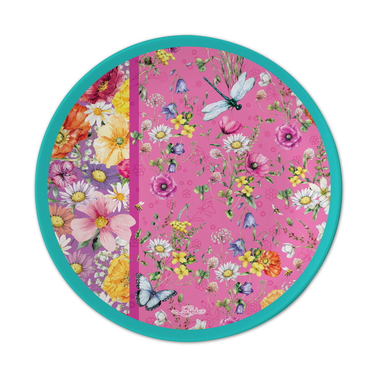 Melamine Plate Set - Wildflower Patch – Lisa Pollock