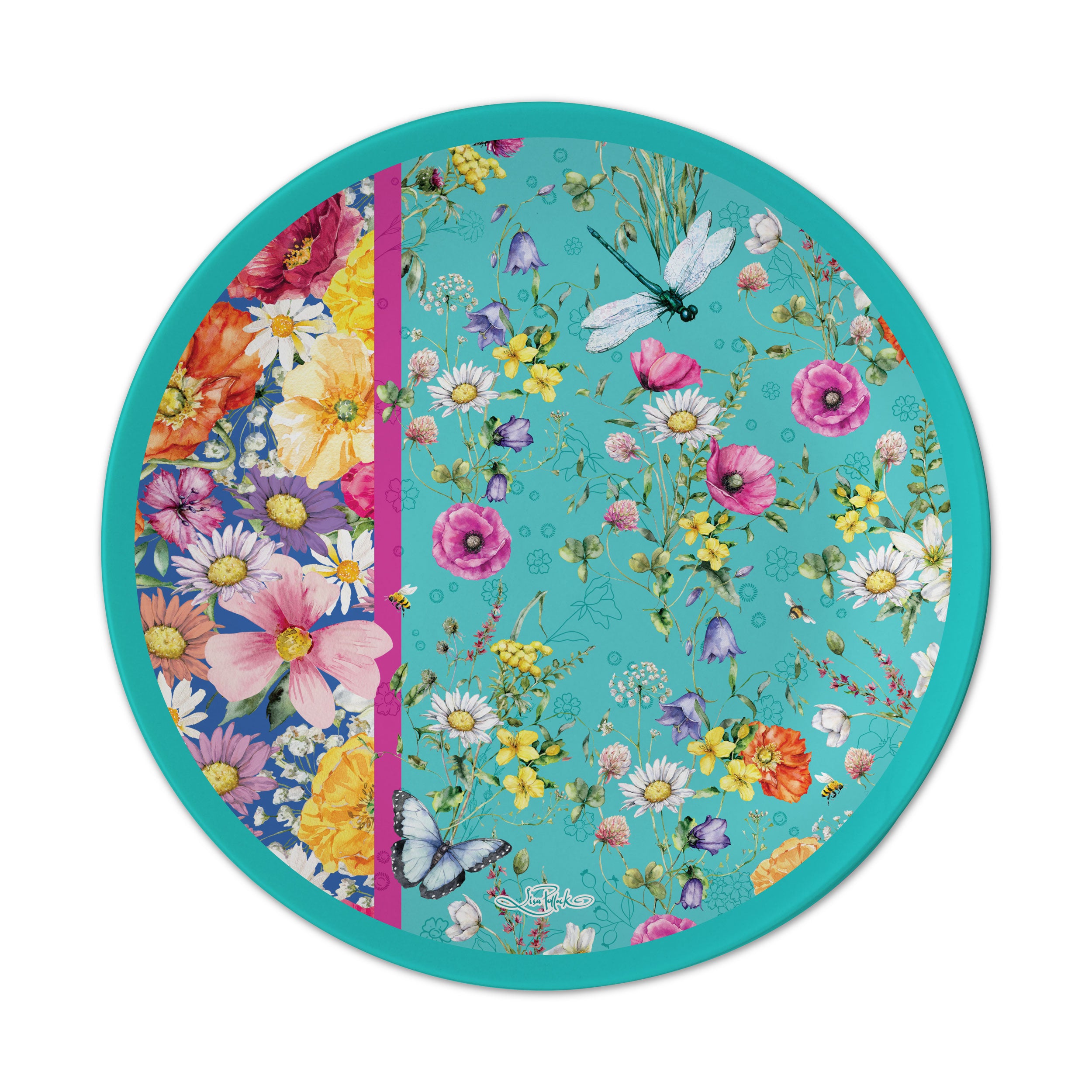 Melamine Plate Set - Wildflower Patch – Lisa Pollock