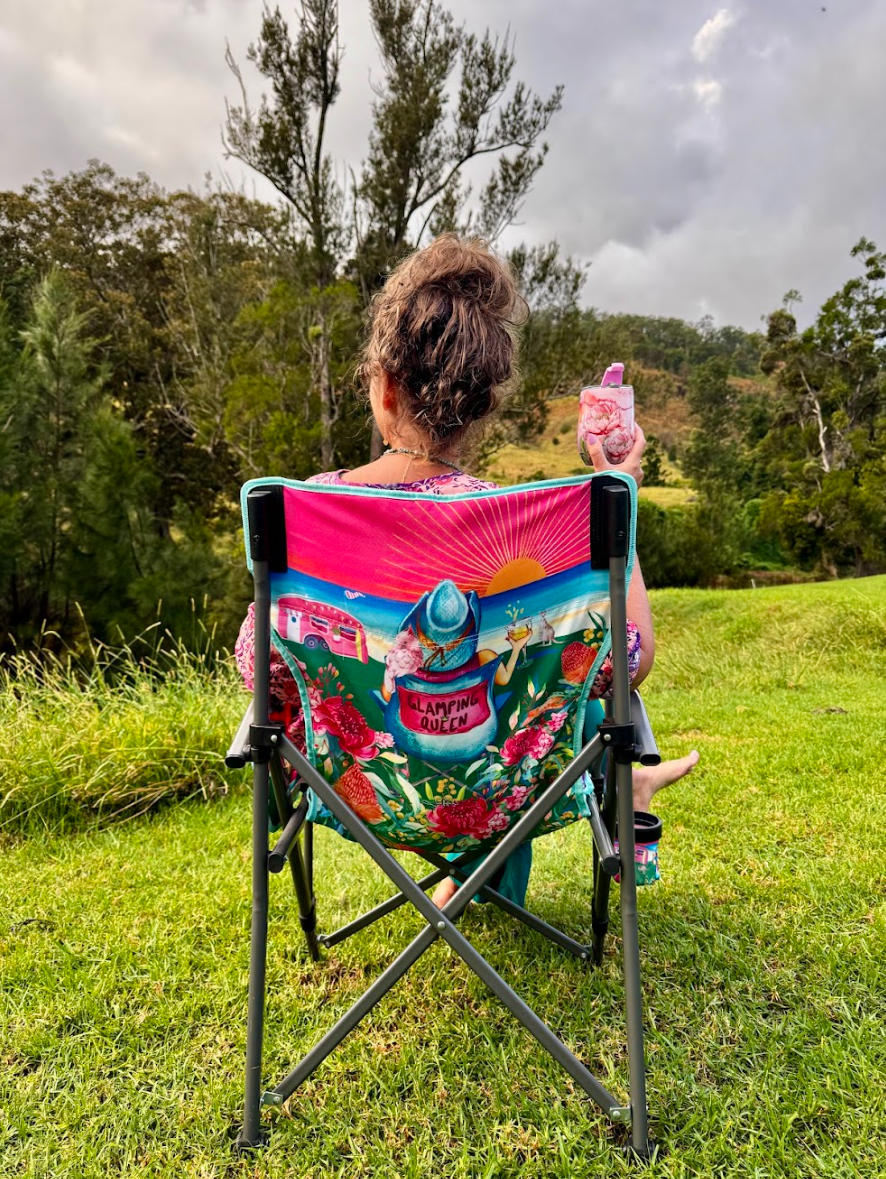 The Anywhere Chair - Glamping Queen – Lisa Pollock