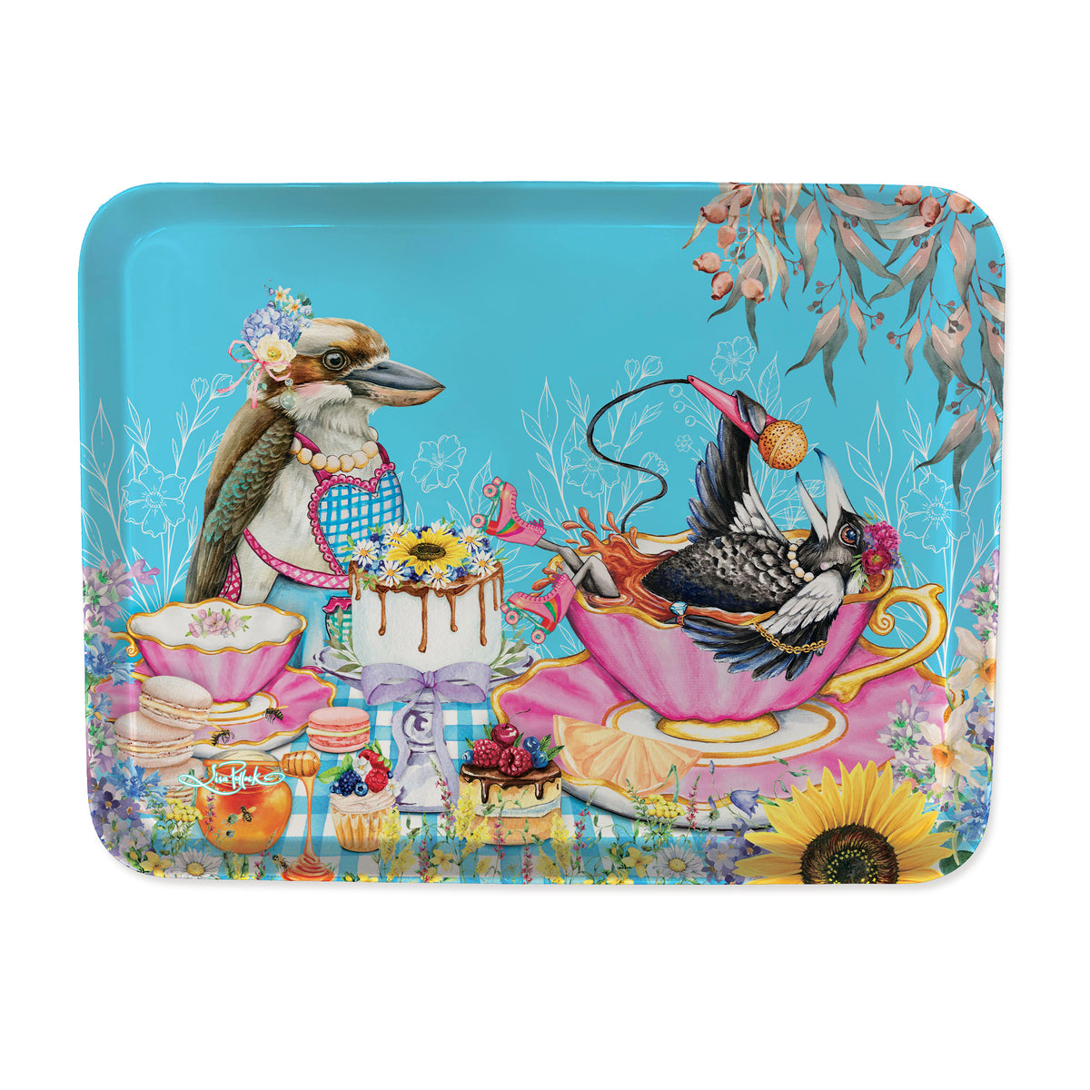 Melamine Snack Tray - CWA Tea Party – Lisa Pollock