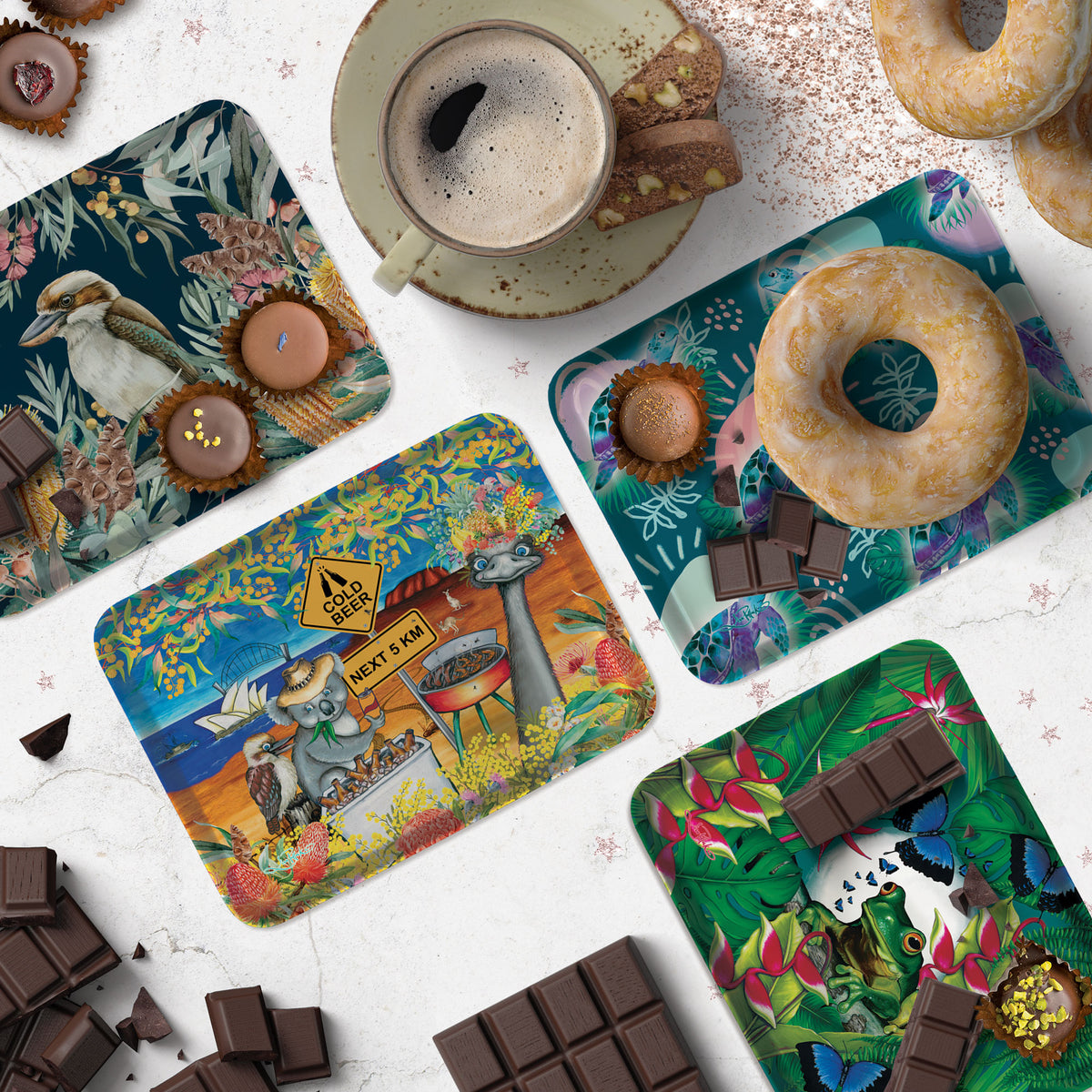 Melamine Snack Tray - Cold Beer – Lisa Pollock
