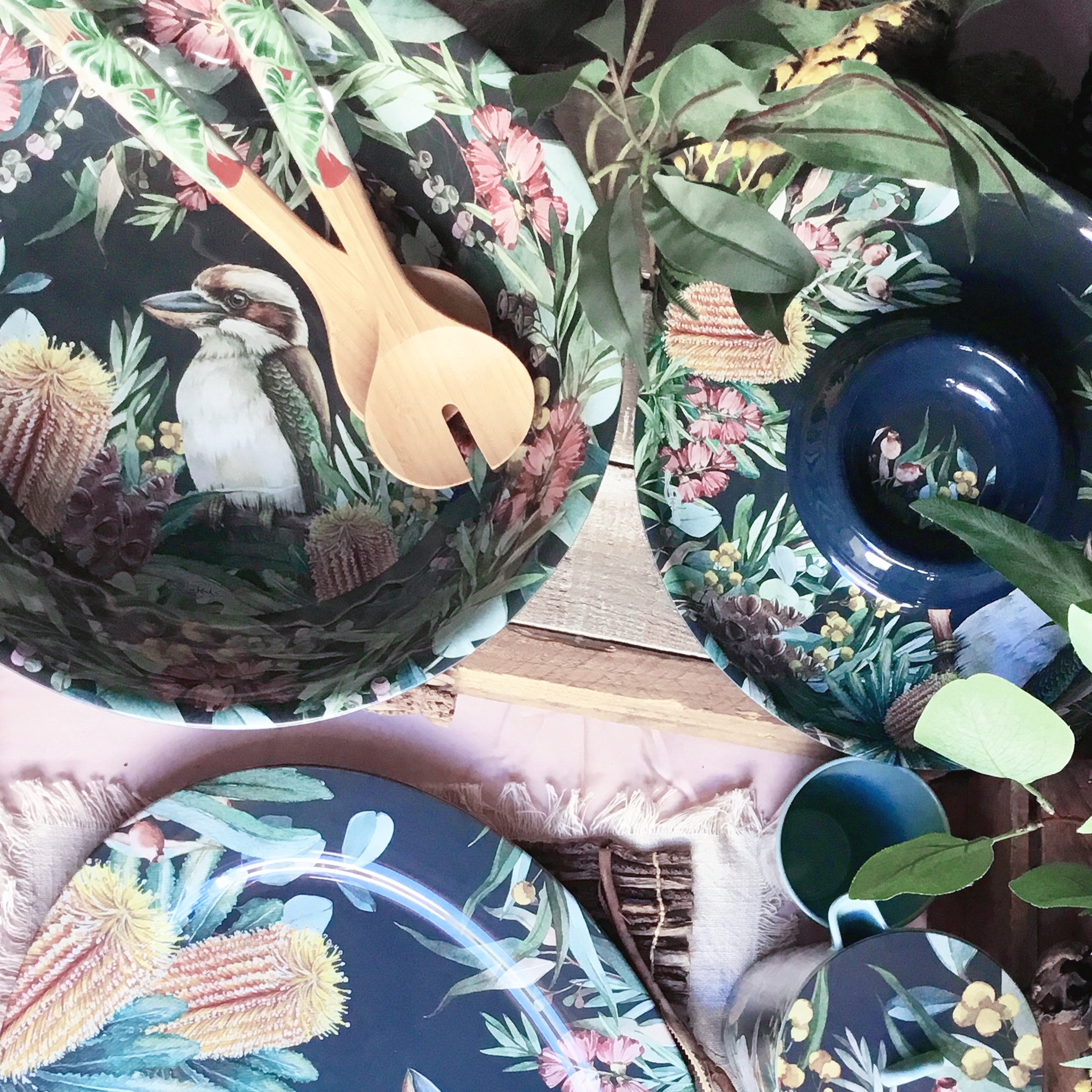 Melamine Salad Bowl - Bush Guardian – Lisa Pollock