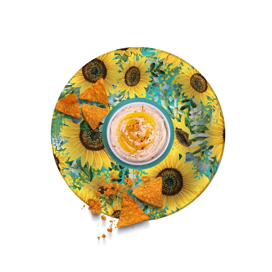 Melamine Chip 'n' Dip - Bee Sunny – Lisa Pollock