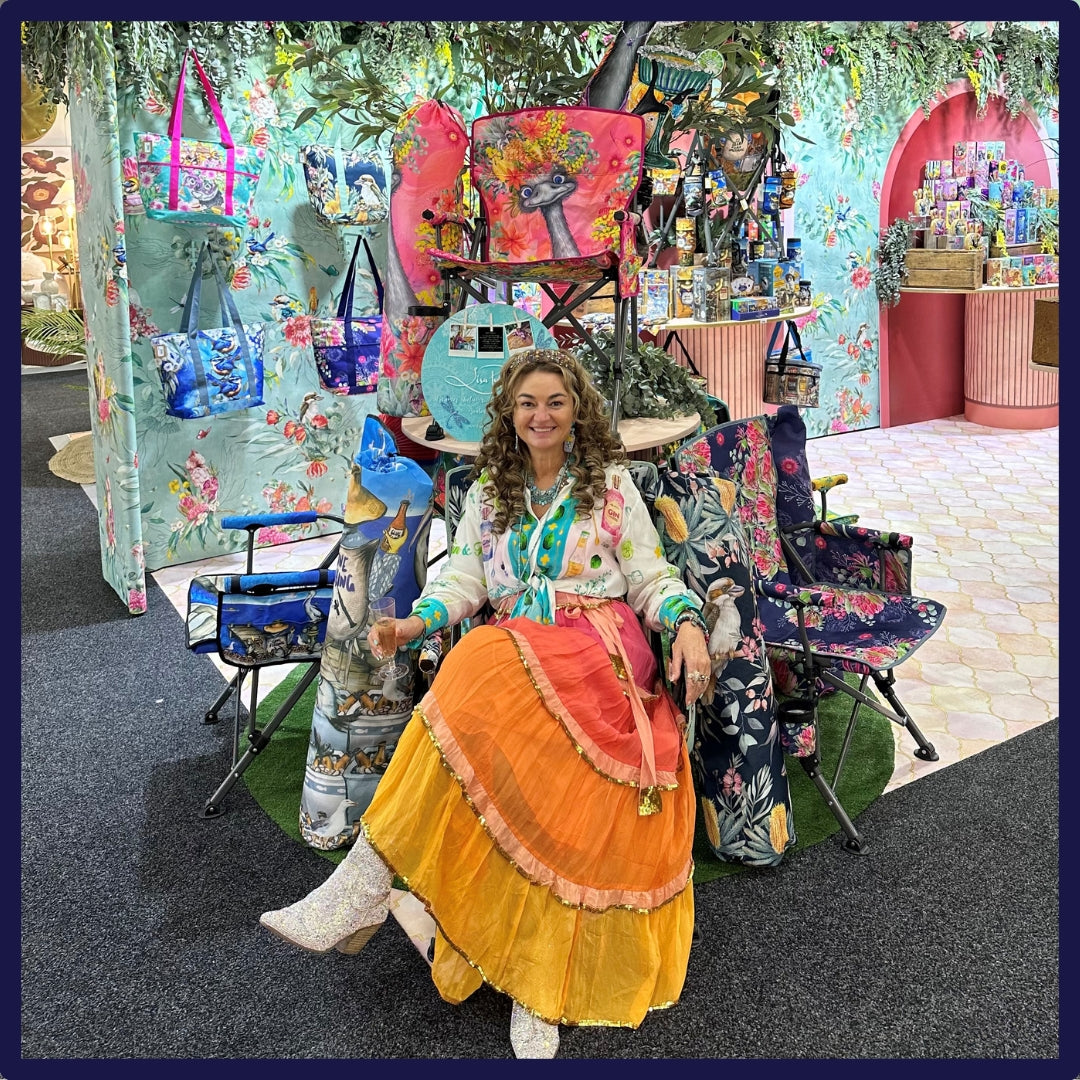 The Anywhere Chair - Glamping Queen – Lisa Pollock