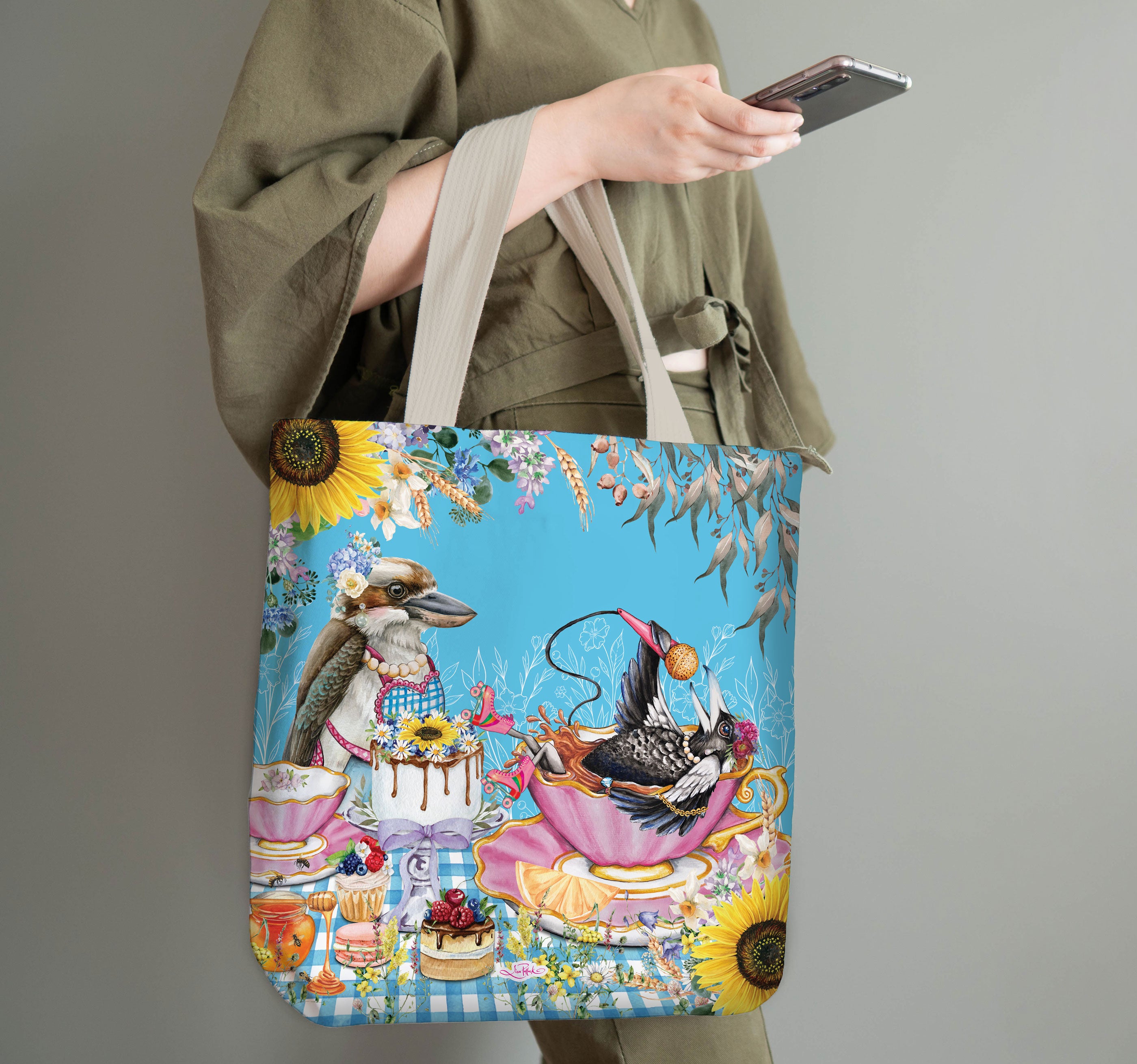 Shopping Bag - CWA Tea Party – Lisa Pollock