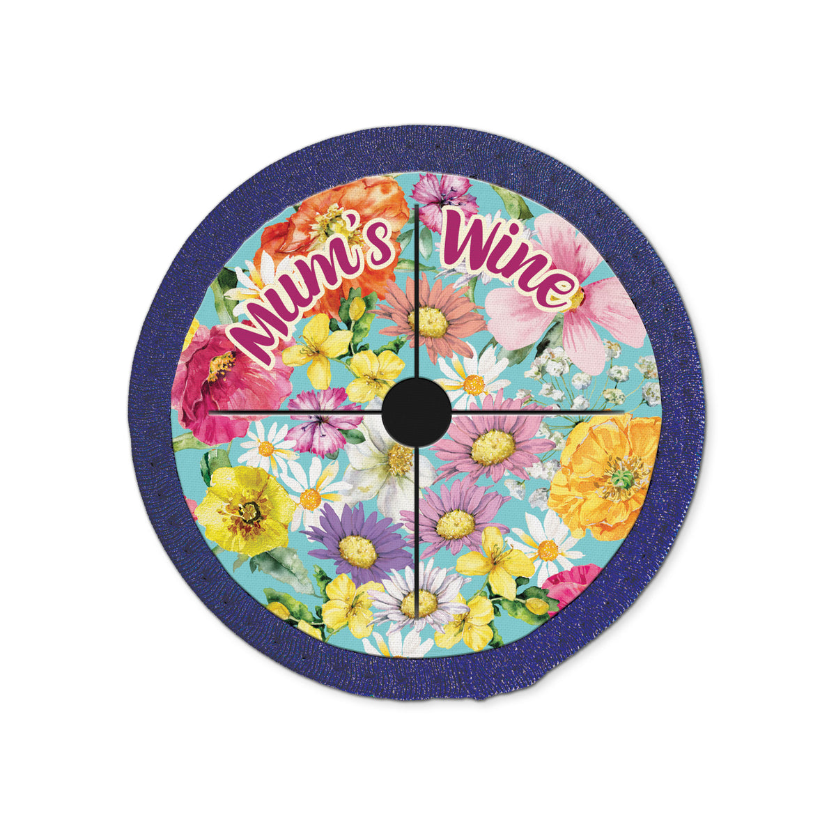 Wine Glass Coaster - Mum's Wine – Lisa Pollock