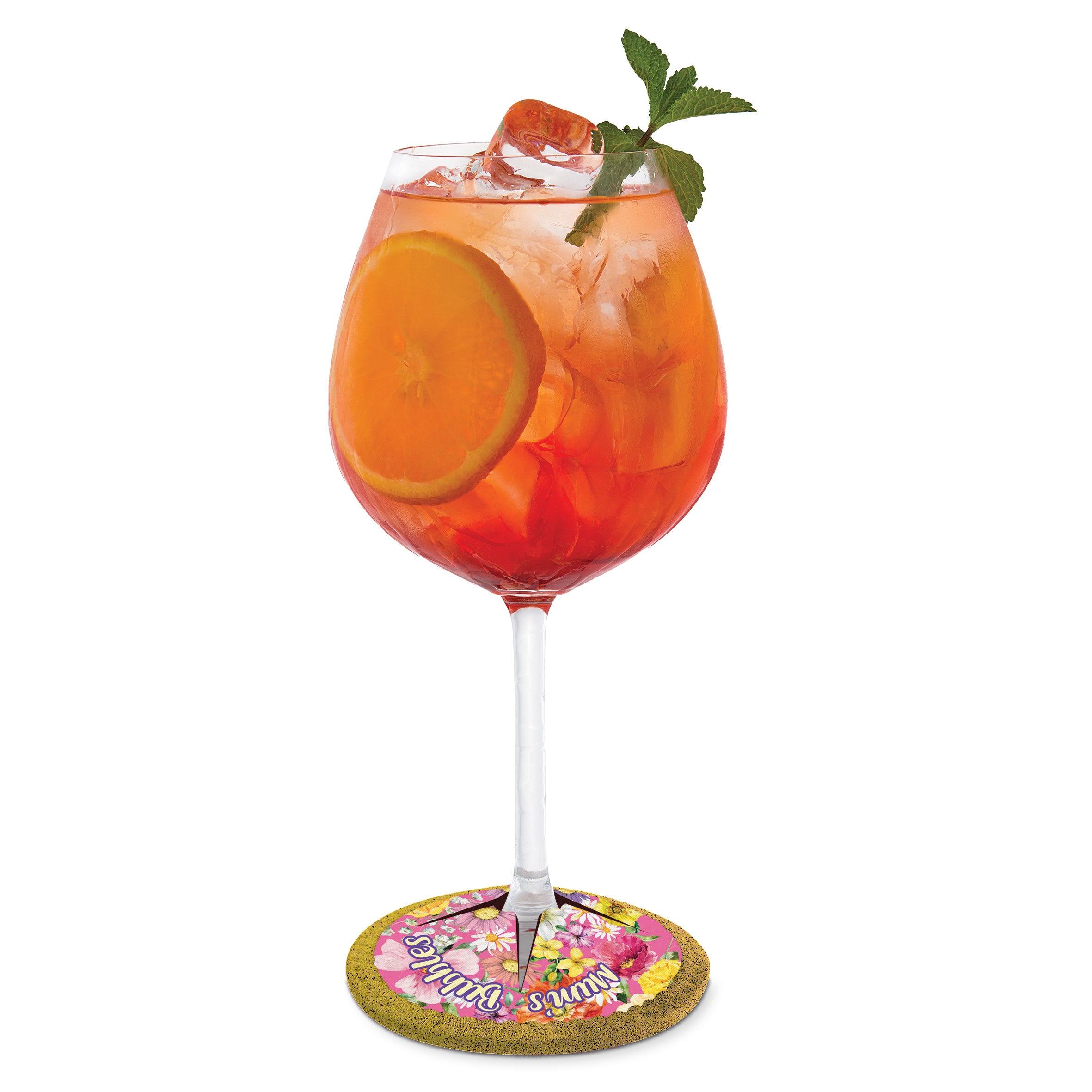 Wine Glass Coaster - Partners in Wine – Lisa Pollock